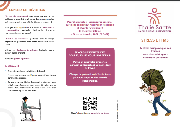 Stress et TMS | Thalie Santé